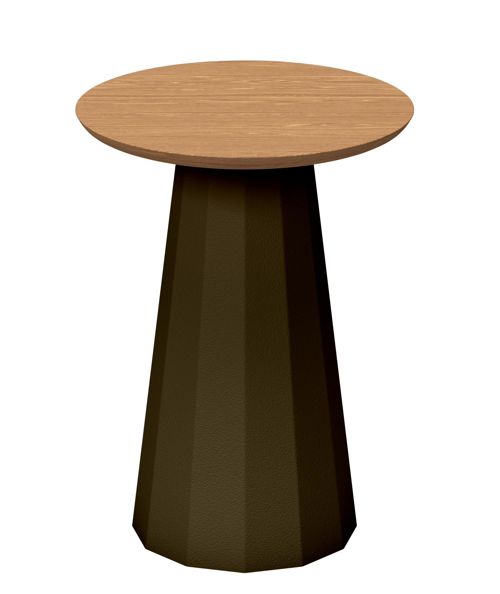Tabouret Ankara En Acier Avec Assise En Chêne Par Constance Guisset X ...